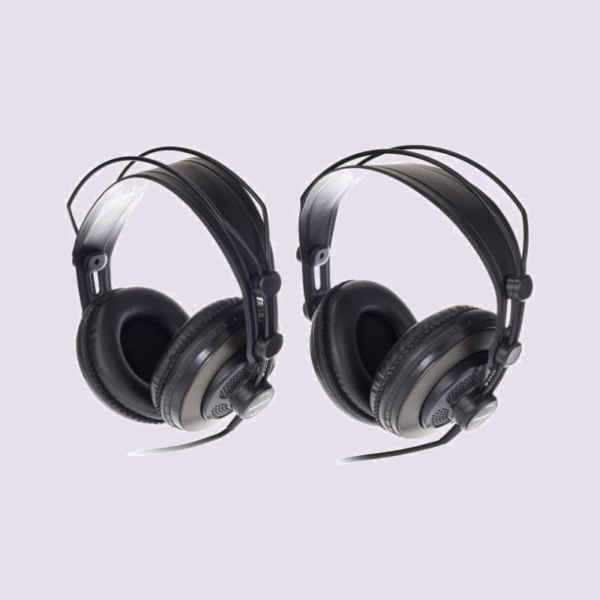 Samson SR850C Semi-Open Studio Reference Headphones Dual Pack | Aurem Audio