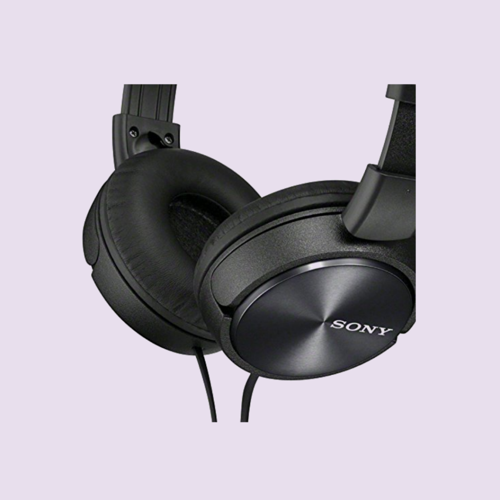 Sony MDR-ZX310AP Folding Aux Headphones With Mic | Aurem Audio